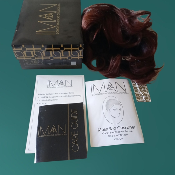 IMAN | Hair | Iman Copper Red Wig With Mesh Cap Liner Brand New | Poshmark